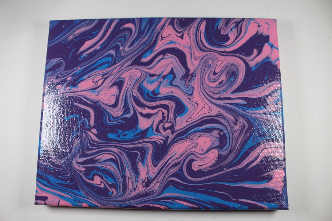 Taurus - Acrylic Pour Art - Etsy