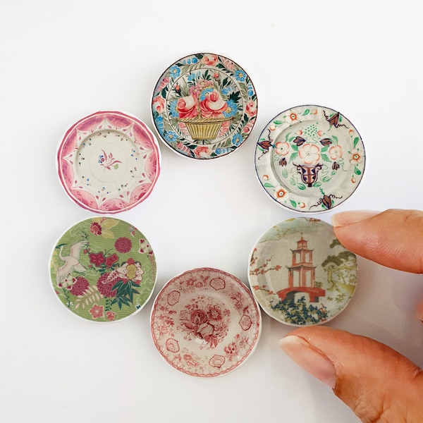 Miniature Plate Decals - Etsy Canada