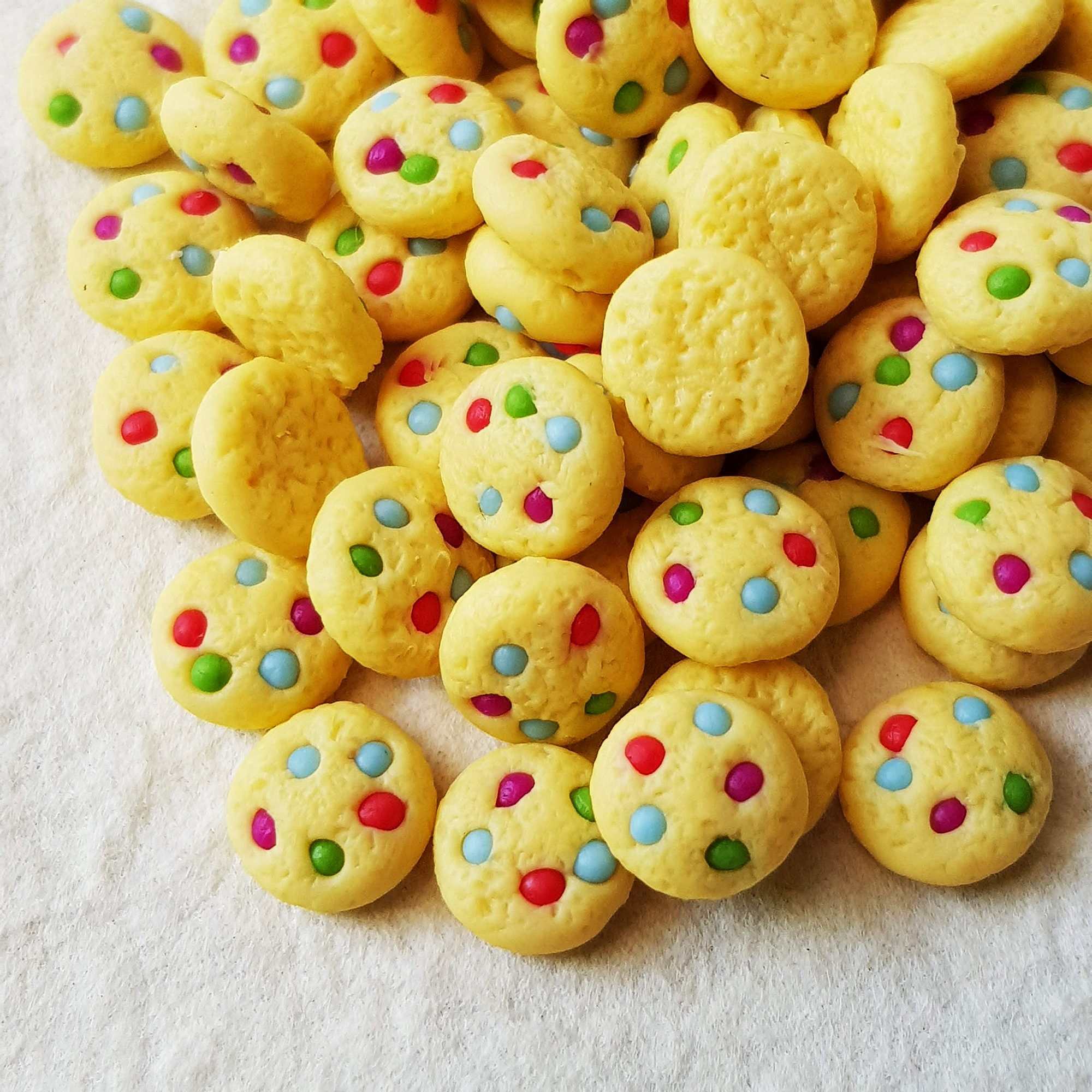 Handmade Miniatures Fake Food Bakery Cookies biscuit Cake - Etsy