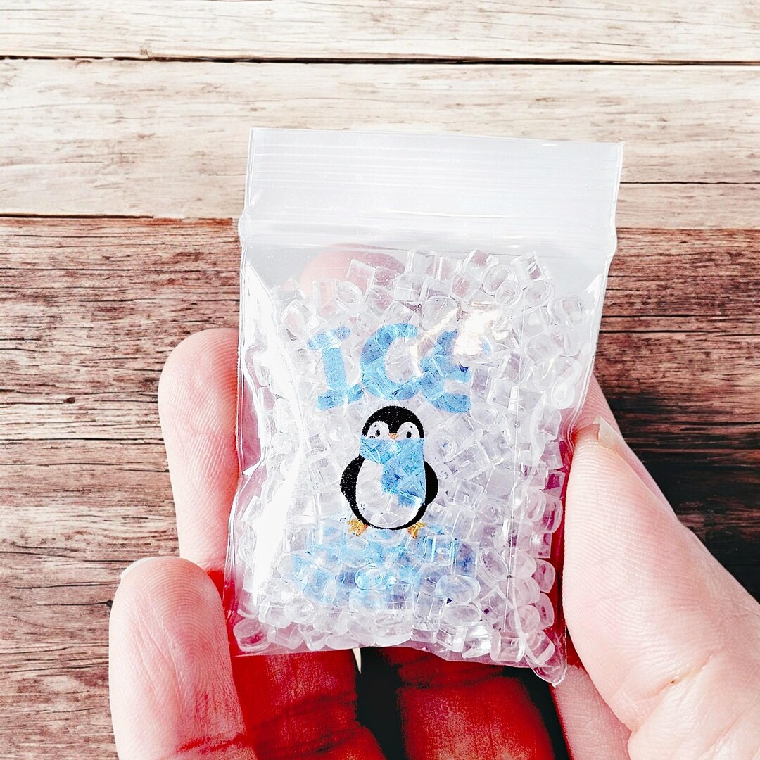 Miniature Ice Cubes for Dollhouses Decorating - Realistic Tinyhouse ...