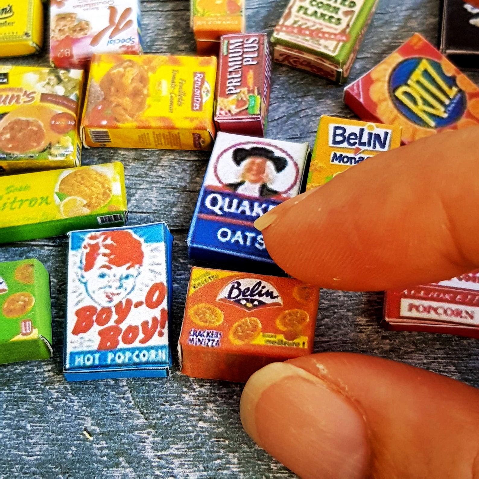 19 Style DIY Cereal Boxes Miniatures Groceries Box PRINTABLE - Etsy