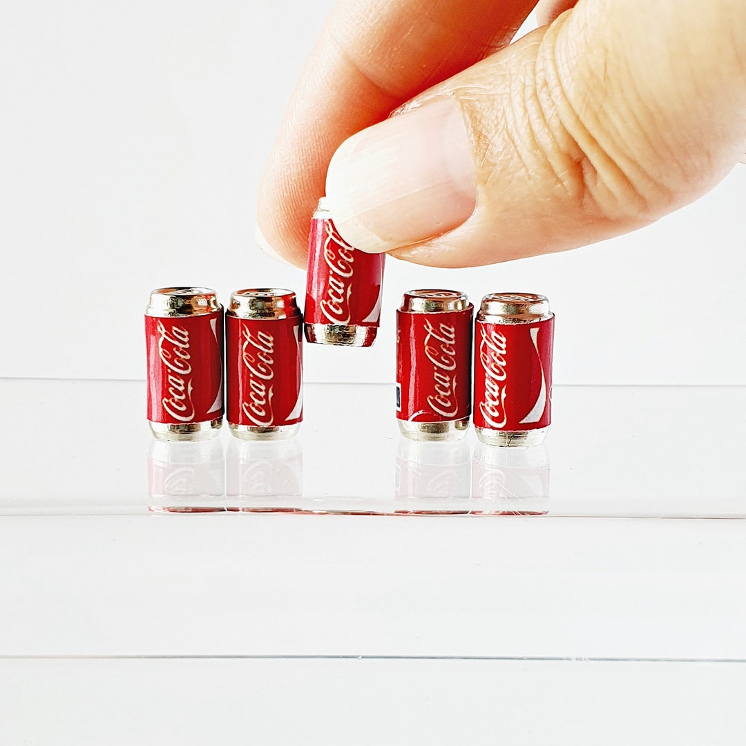 Miniature Soda Cans for Dollhouses and Fairy Gardens, Dollhouse ...
