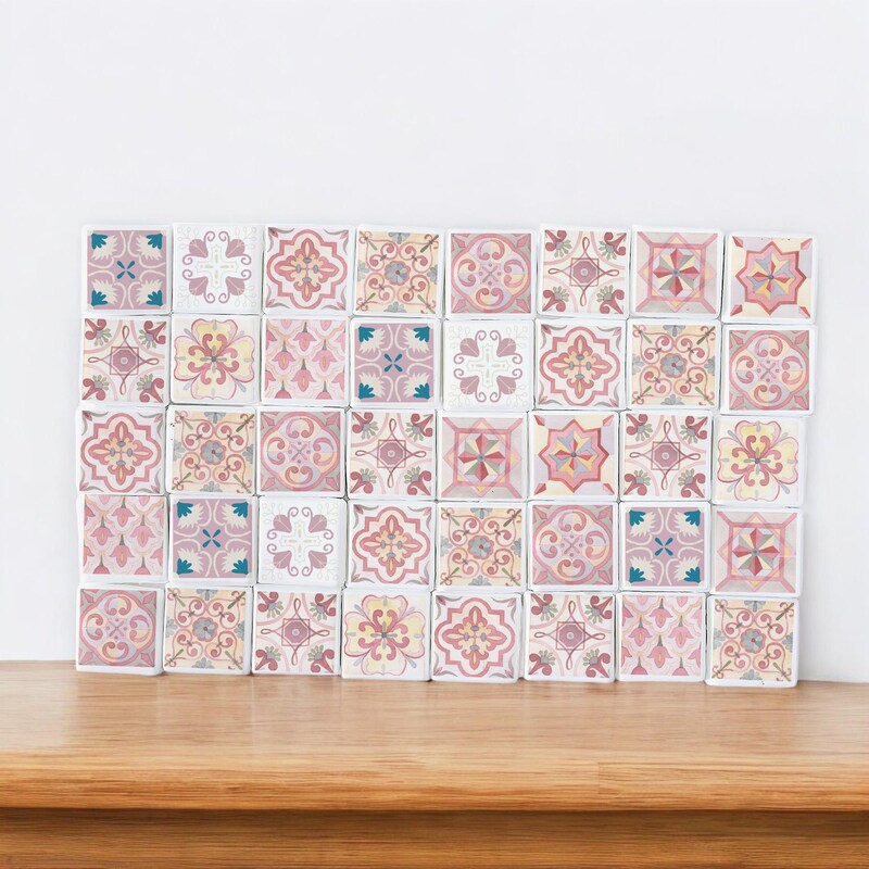 Mini Mosaic Tiles - Etsy
