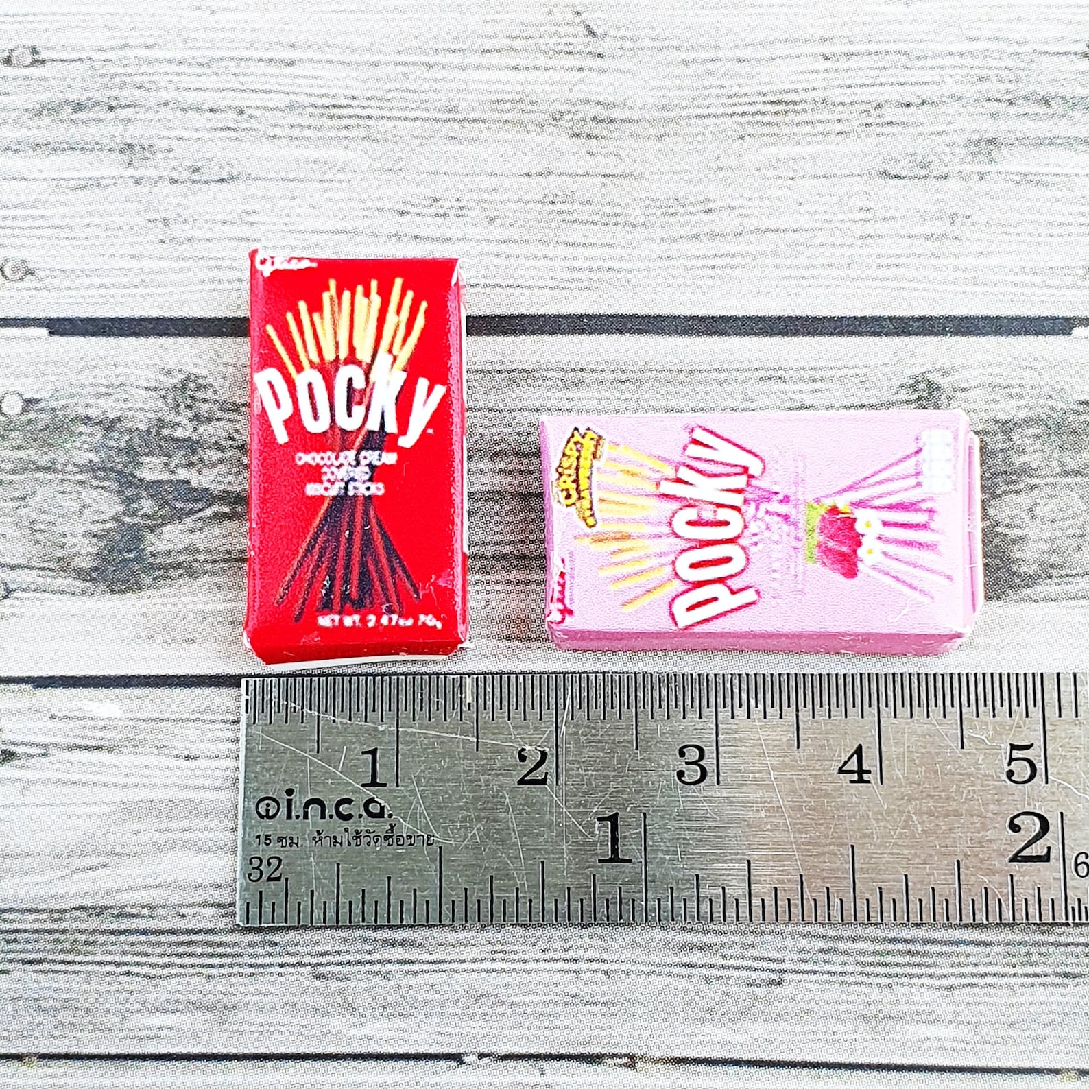 Miniature Pocky Style Boxes Printable: Dollhouse Snack Packaging, Mini ...