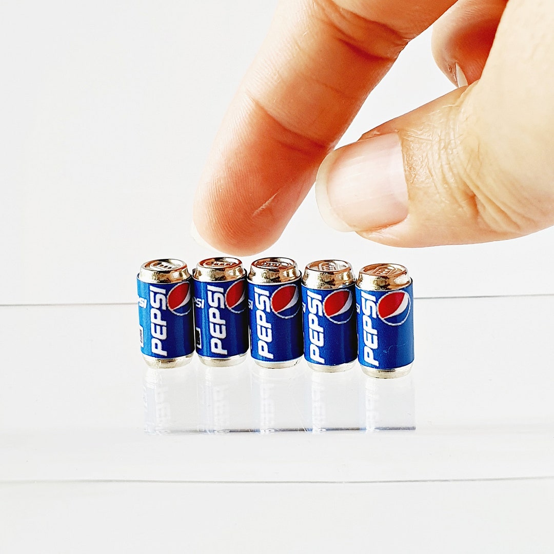 Handcrafted Miniature Soda Cans Fake Drinks for Dollhouse Decorating ...