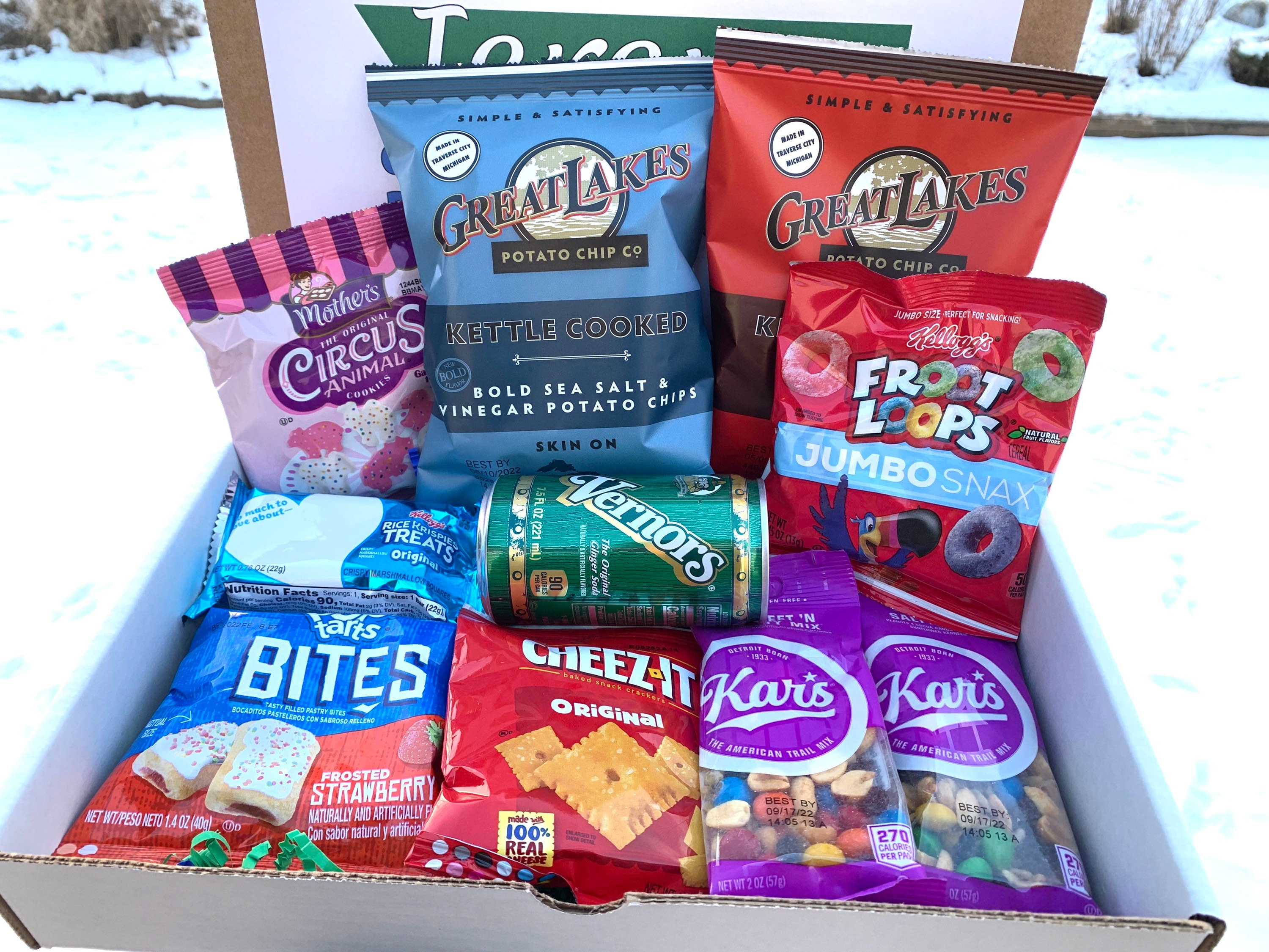 Made in Michigan Snack Box - Etsy