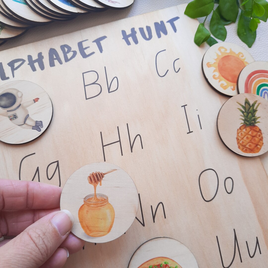 Activity Board, Alphabet Activity for Kids, Phonics, Language Learning ...