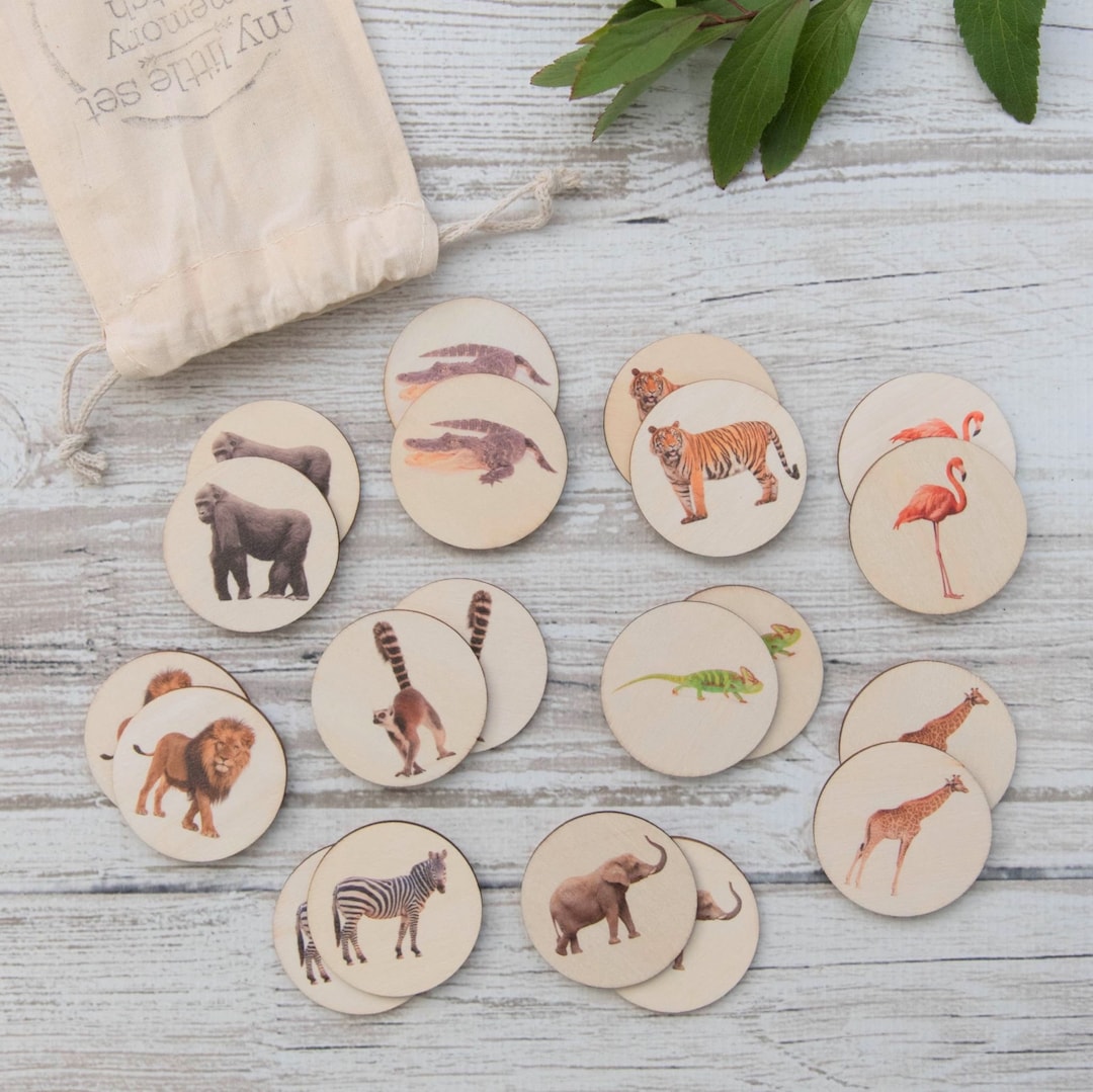 Memory Match, Jungle Animals, Animal Game, Language Learning, Animal ...