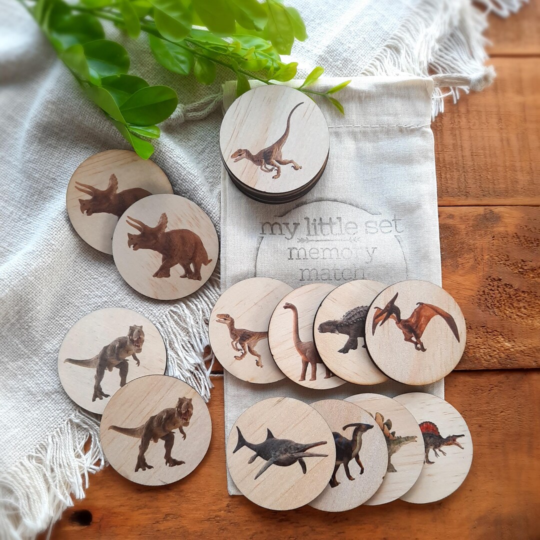 Memory Match, Dinosaur Game, Memory Game, Dinosaur Gift, Activities for ...
