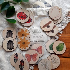 Memory Match, Garden Game, Memory Game, Nature Game, Activities for ...