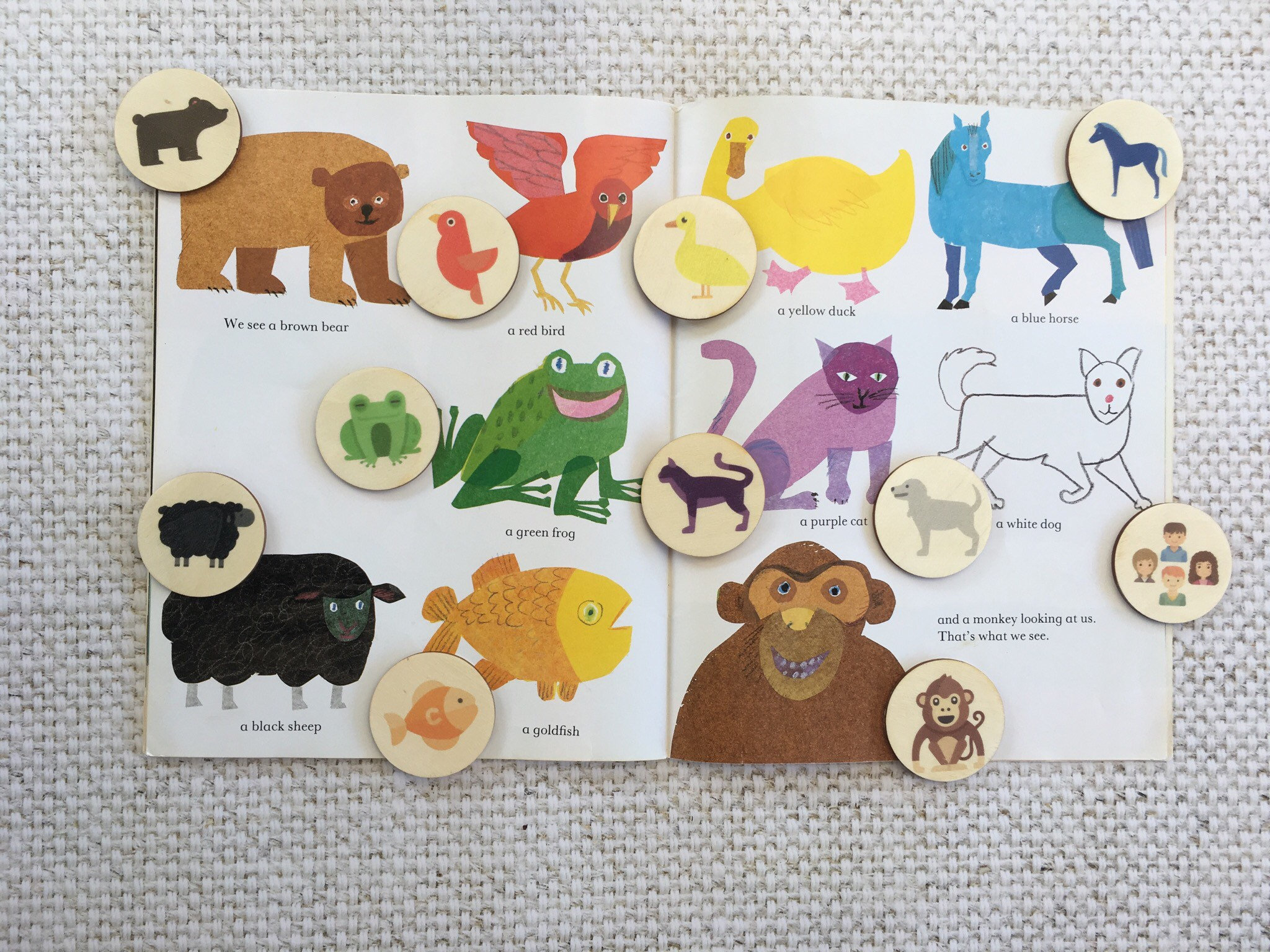 Story Stones Brown Bear Storytelling Activities for Kids - Etsy