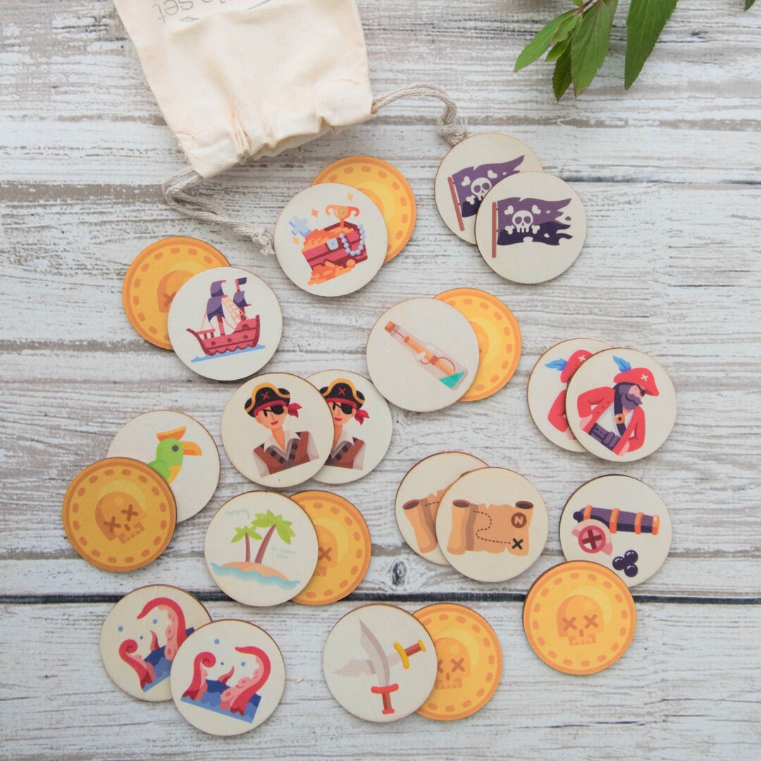 Memory Match, Pirates, Memory Game, Birthday Gift Ideas, Activities for ...