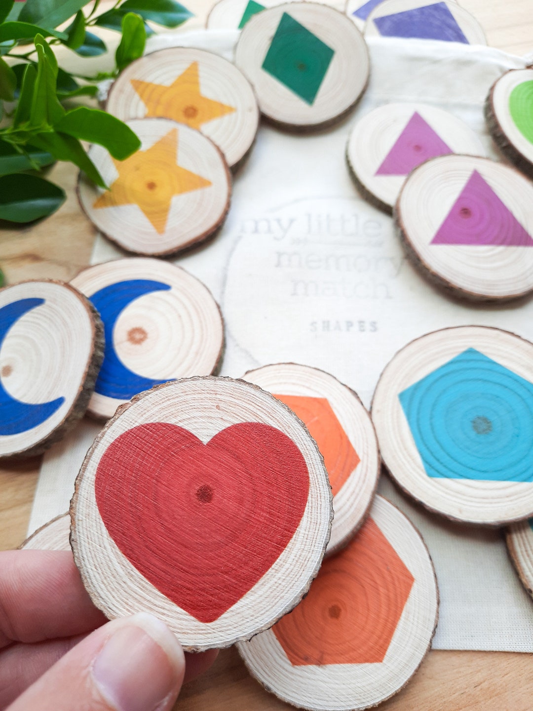 Memory Match, Shape Games, Matching Activities, Montessori Games, Gifts ...