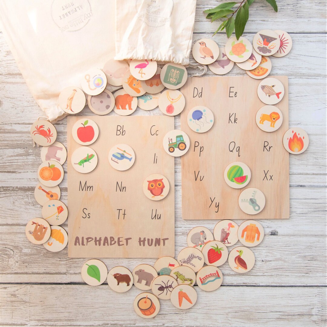 Activity Board, Alphabet Activity for Kids, Phonics, Language Learning ...