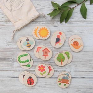 Memory Match, Garden Game, Memory Game, Nature Game, Activities for ...