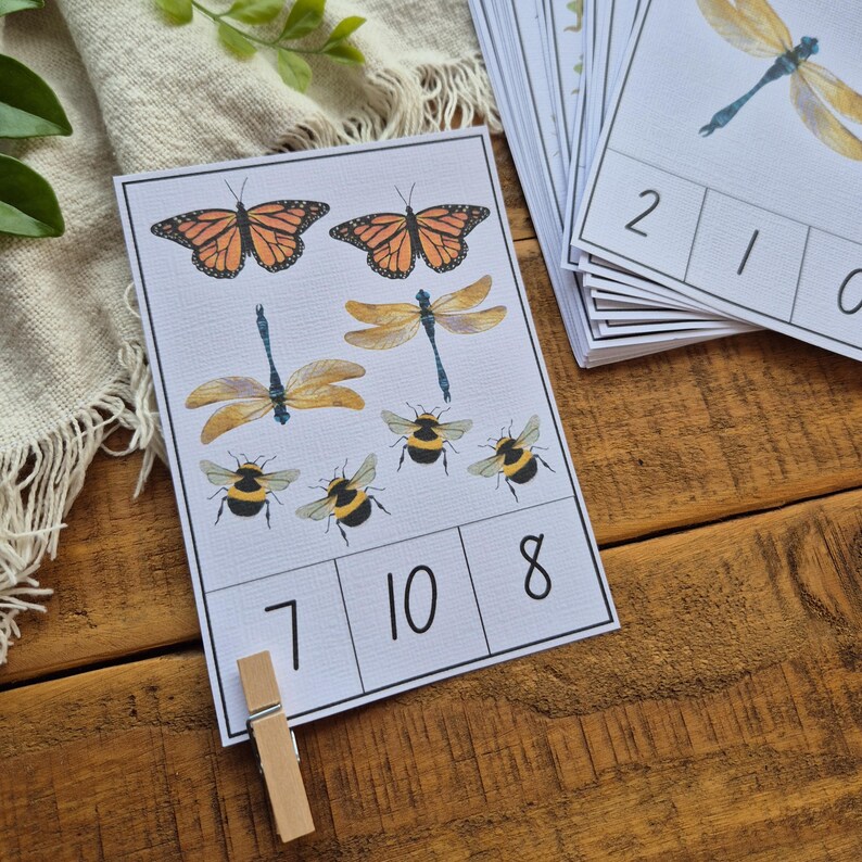 Minibeasts, Counting Activity, Printable Activities, Poster, Animal ...