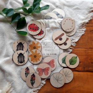Memory Match, Garden Game, Memory Game, Nature Game, Activities for ...
