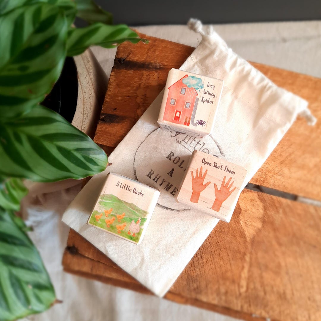 Nursery Rhymes, Block Game, Activity for Kids, Birthday Gift for Kids ...