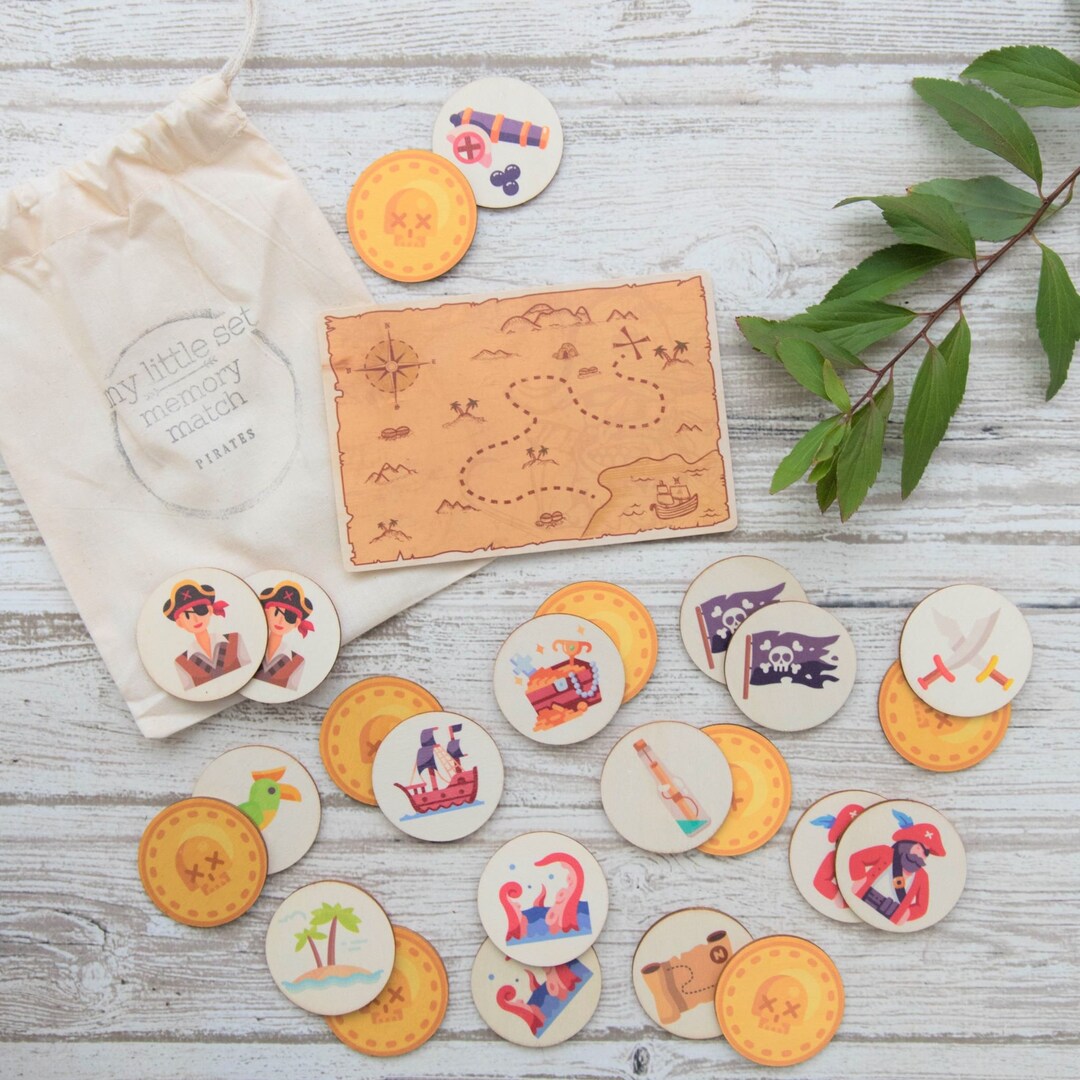 Memory Match, Pirates, Memory Game, Birthday Gift Ideas, Activities for ...