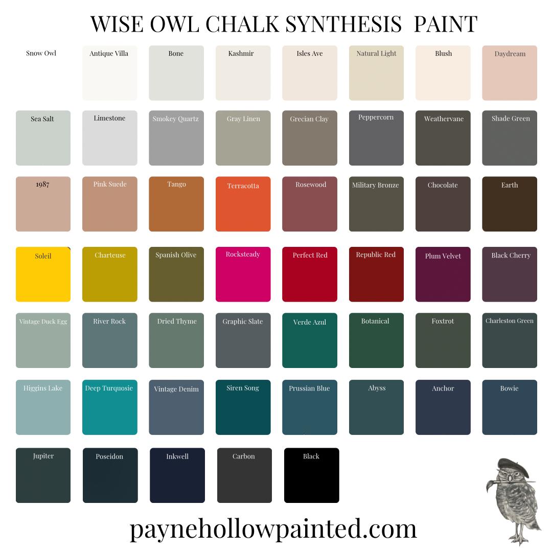 SIREN SONG • Wise Owl Paint • Chalk Synthesis Paint • Mineral Paint ...