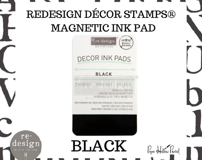 Redesign BLACK INK for Stamps BLACK Magnetic Ink Pad Redesign With ...