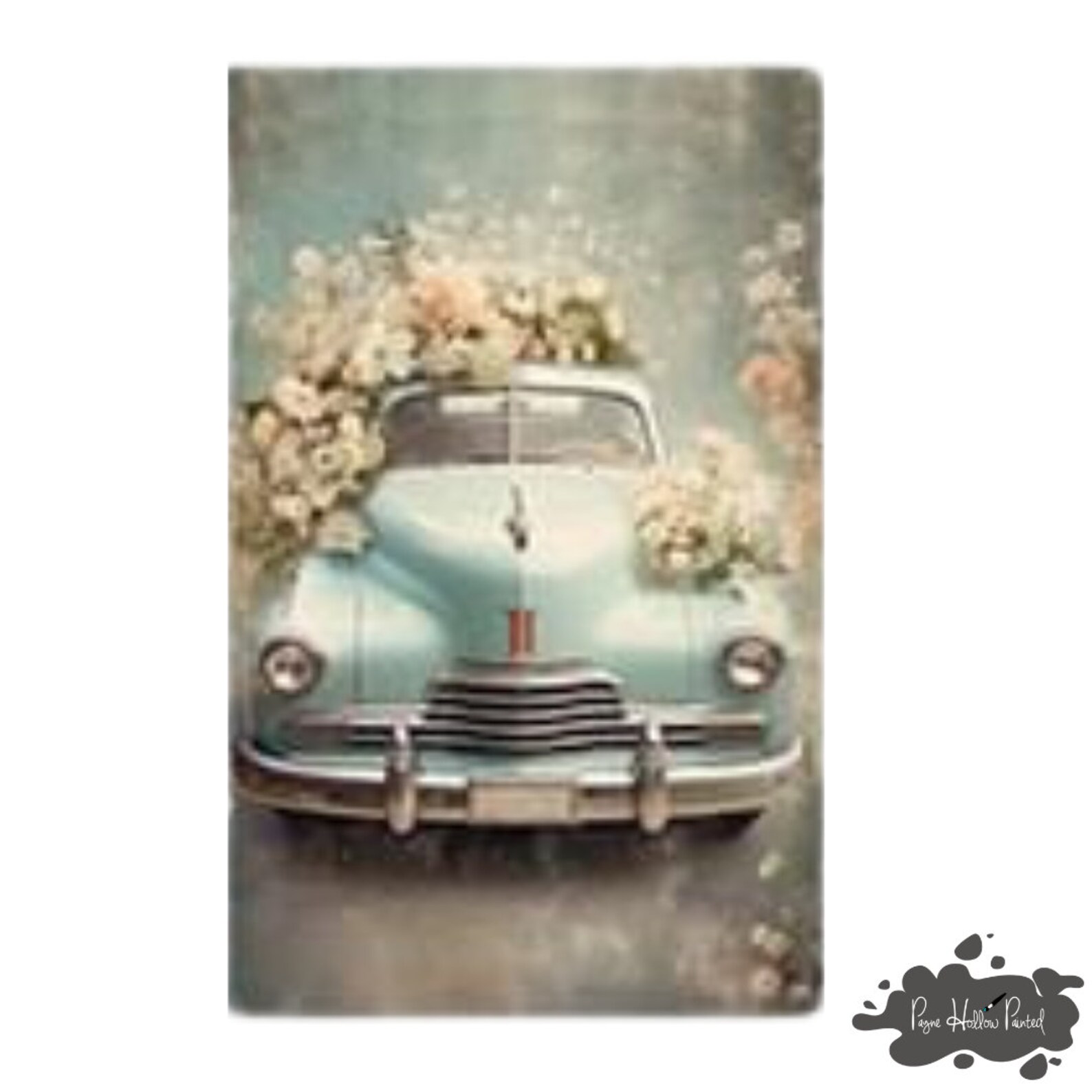 Retro Rose Ride Redesign Deco Pack • Decoupage Tissue Paper • 19 X 30 ...
