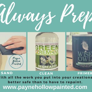 Wise Owl Primer in CLEAR • Stain Eliminating Primer • Wise Owl Paint ...