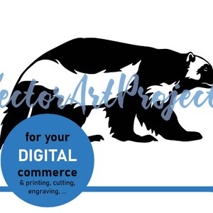 Wolverine Svg Png Vector Graphic Commercial Art, Wild North America ...