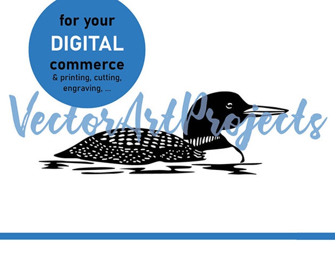 3 Loons Designs Svg, AI, Eps, Png, PDF Files for Vinyl Cutting Designs ...
