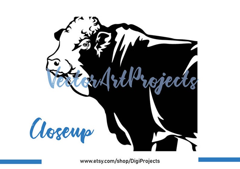 Simmental Bull Clipart Svg Cut File Cattle Digital Design - Etsy Israel
