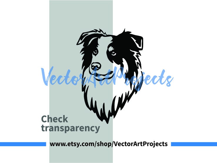 Australian Shepherd Svg Merle Puppy Clip Art Aussie Svg Png - Etsy