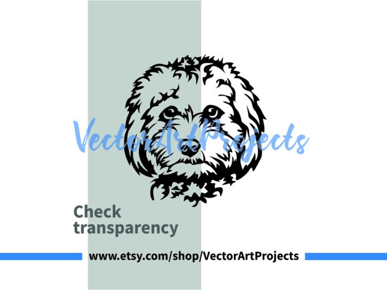 Cavapoo Svg Face Digital Clip Art Illustrtion Cavapoo Dog - Etsy Hong Kong