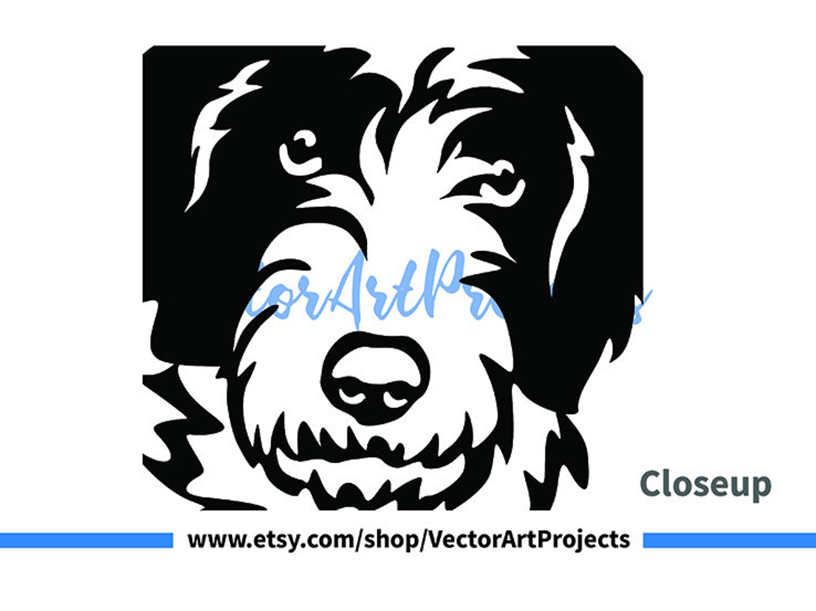 Sheepadoodle Dog Svg Vector Graphic Clip Art Sheepadoodle - Etsy