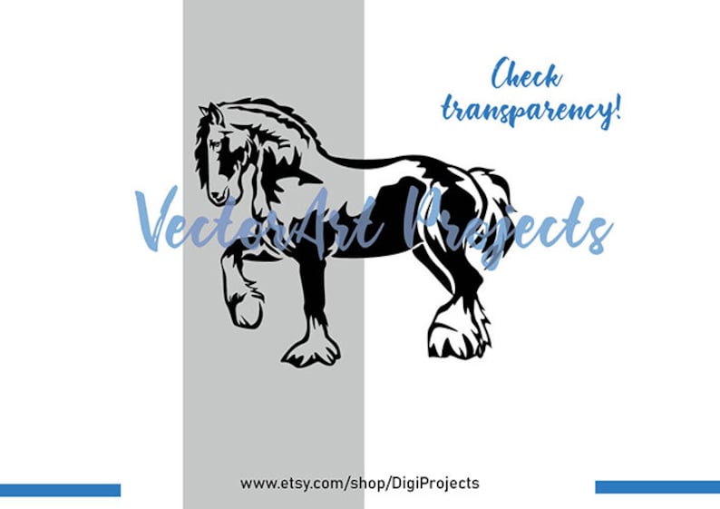 Shire Horse Svg Draft Horse Vector Graphic Art Horse Profile Shire ...