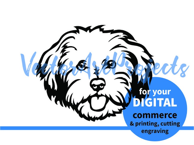 Havanese Svg Dog Svg Vector Clip Art Design Havanese Dog - Etsy