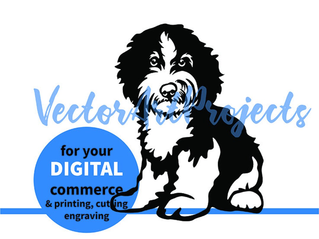 Mini Sheepadoodle svg clip art diseño cortable digital - Etsy México