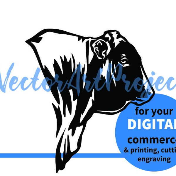 Beefmaster Cow Svg - Etsy Israel