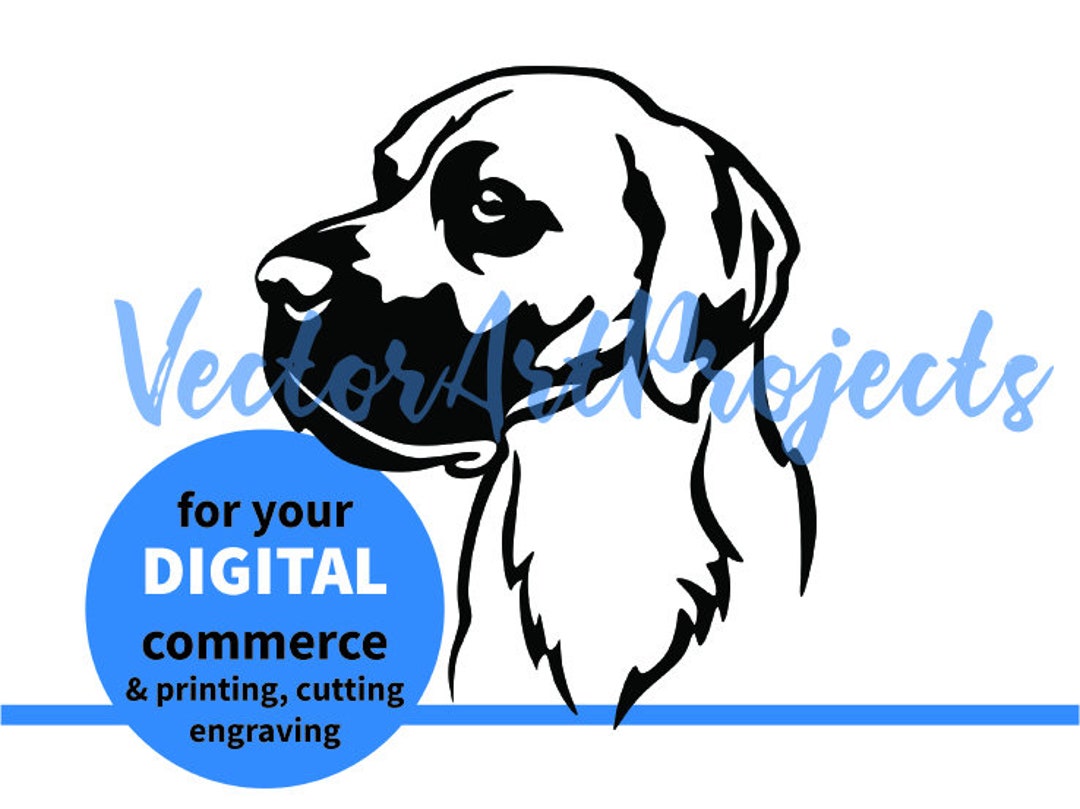 Great Dane Head Svg Vector Graphic Clip Art Illustration - Etsy