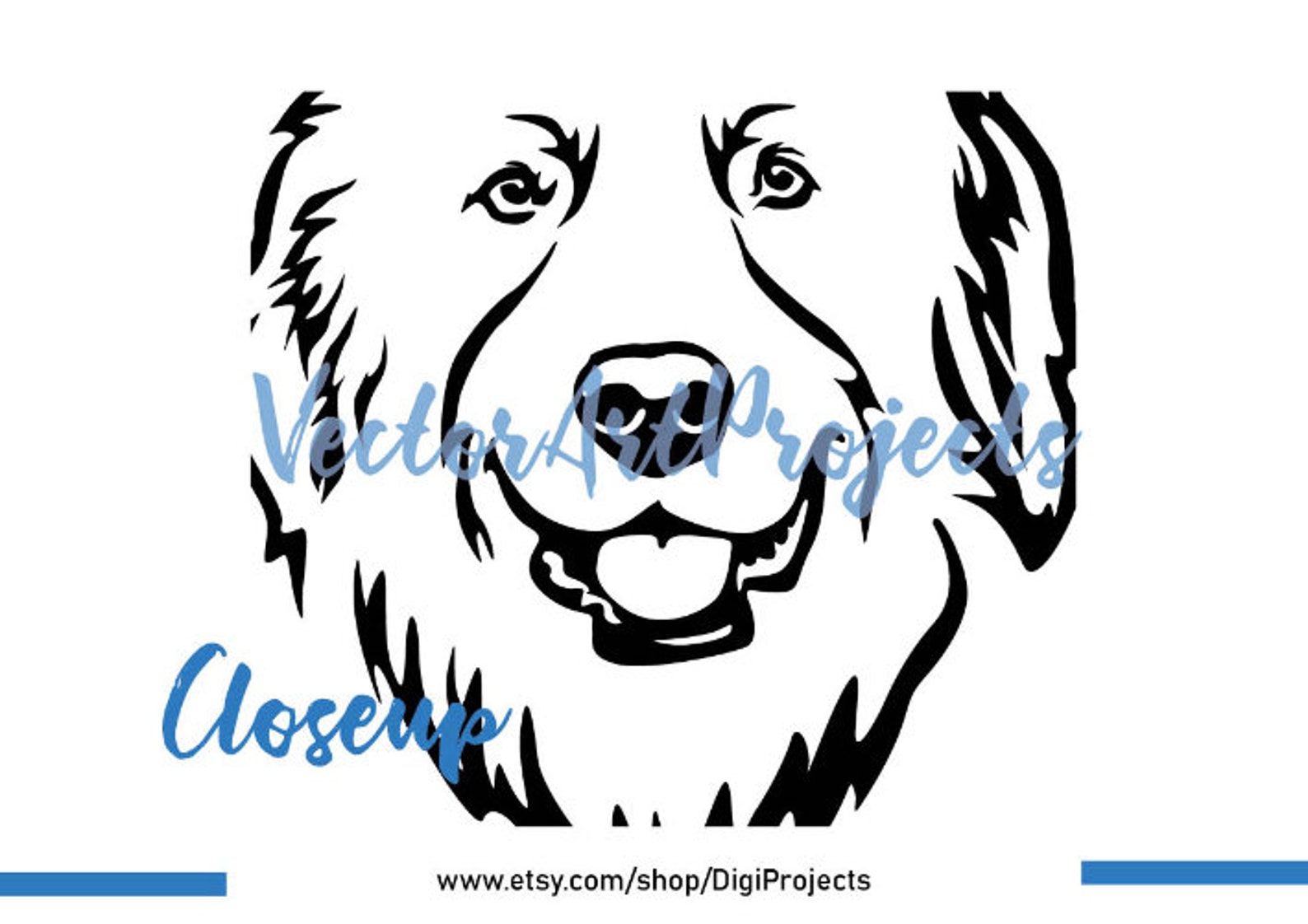 Great Pyrenees Svg Vector Graphic Commercial Art Great | Etsy