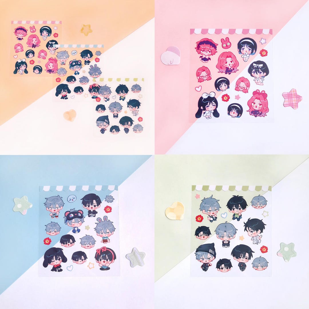 Alien Stage Sticker Sheets LAST CHANCE | ALNST Ivan Till Mizi Sua - Etsy