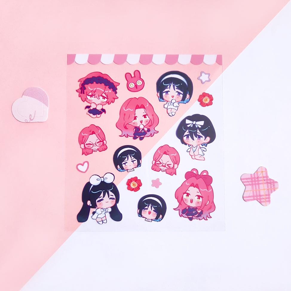 Alien Stage Sticker Sheets LAST CHANCE | ALNST Ivan Till Mizi Sua - Etsy