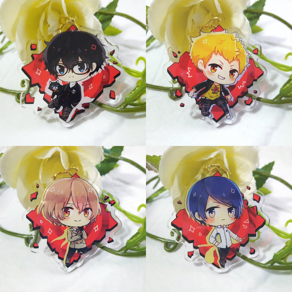 Persona 5 Acrylic Keychains - Etsy