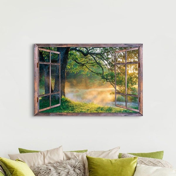 Window View Painting - Etsy