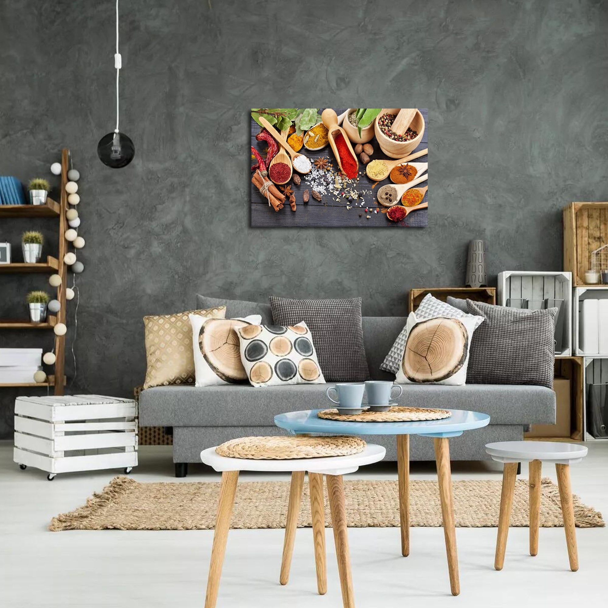 Kitchen Wall Art Colorful Spices Prints Pictures Dining Room - Etsy