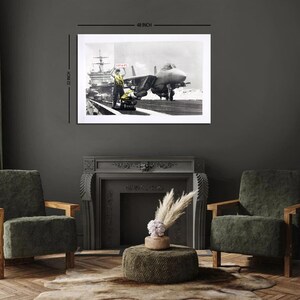 Applause Jet Aircraft Carrier Wall Art Banksy Canvas Prints Pictures ...