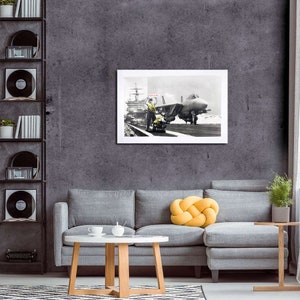 Applause Jet Aircraft Carrier Wall Art Banksy Canvas Prints Pictures ...