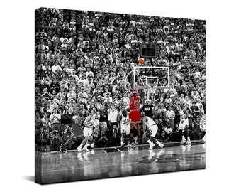 Michael Jordan Last Shot Poster - Etsy