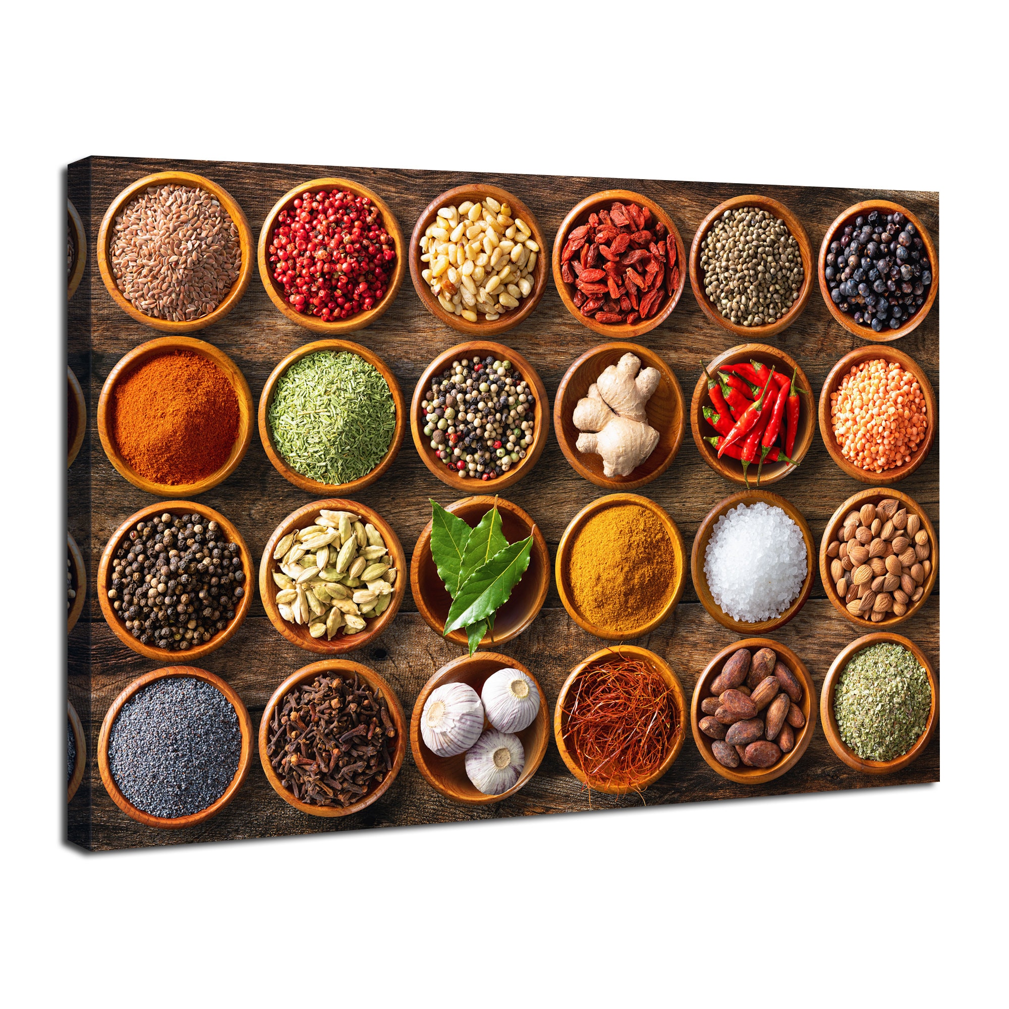 Spices Canvas Wall Art Kitchen Wall Decor Colorful Spices Prints ...