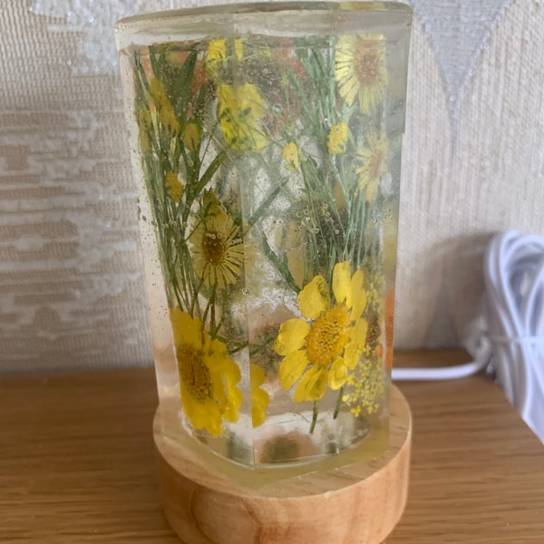 Epoxy Resin Lamp - Etsy UK