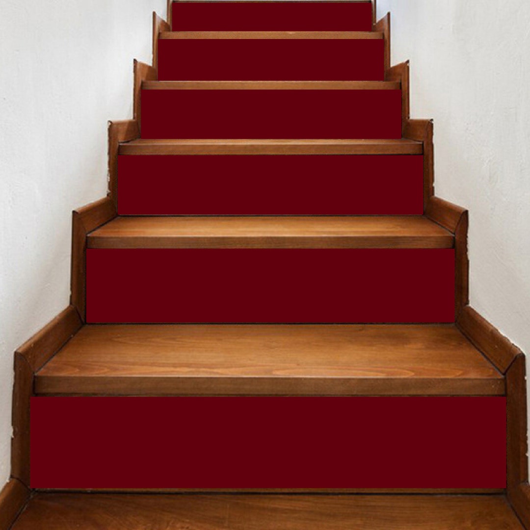 Stair Riser Decals Peel and Stick Removable Strip Self Adhesive Stair ...